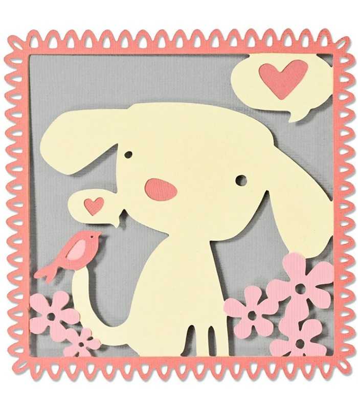 TROQUELES THINLITS MEJORES AMIGOS DEBI POTTER